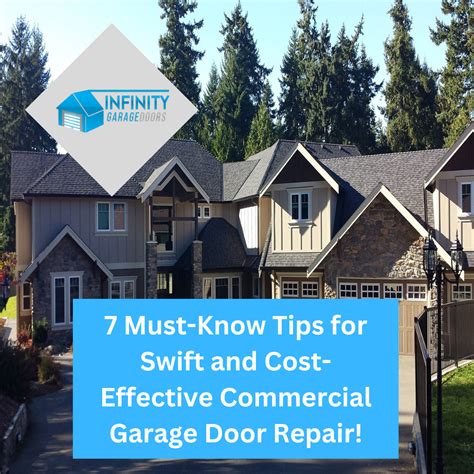 7 Must Know Tips For Swift And Cost Effective Commercial Garage Door