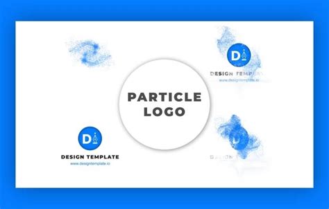 Create Stunning Logo Animations With After Effects Particles Template After Effects Templates