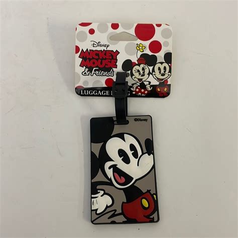 Disney Accessories Disney Mickey Mouse Id Tag Nwt Poshmark