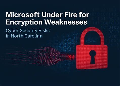 Microsoft Encryption Weaknesses Raise Cybersecurity Risks