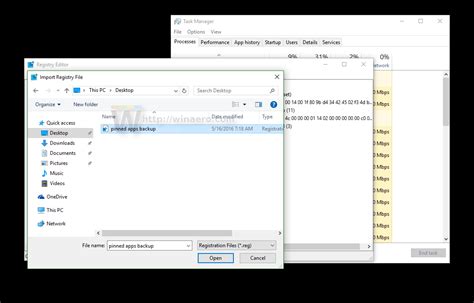 How To Backup And Restore Taskbar Pinned Apps In Windows 10