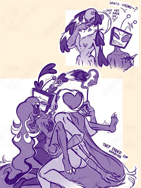 Rule 34 Hazbin Hotel Kissing Licking Neck Maymeowmoo Artist Sex