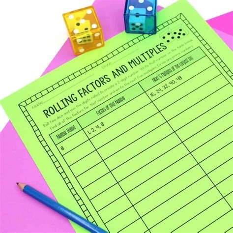 Teaching Factors And Multiples Artofit