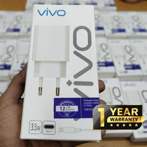 Vivo 33w Super Vooc Flash Charger With 6a Usb Type C Cable Fast