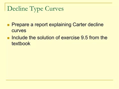 Decline Curve Analysis Ppt Pdf