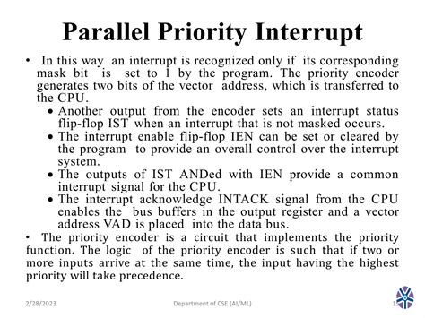 cs304pc computer organization and architecture session 27 priority interrupt pptx