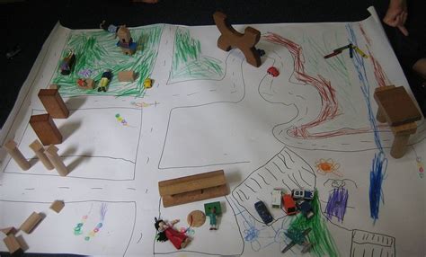 Map Map Activities Block Center Preschool Blocks Preschool