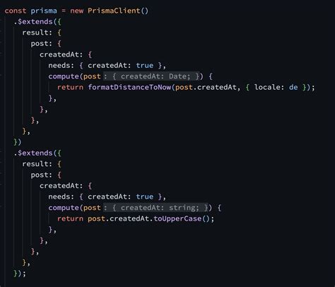 `result` extension that shadows a field of the same name causes `maximum call stack exceeded` at
