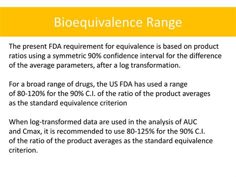 Bioequivalence Studies A Statistical Approach Through R Pptx