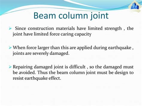 Retrofitting Of Rc Beam Column Joint Pptx Civil Engineering