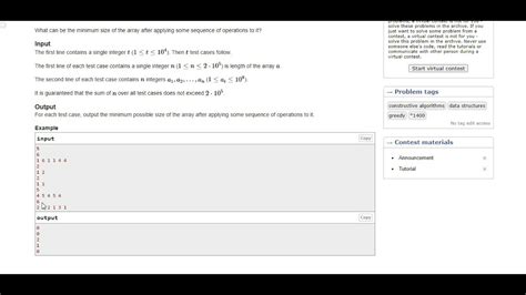 D Epic Transformation Codeforces Round 710 Div 3 Greedy Constructive Algo Priority