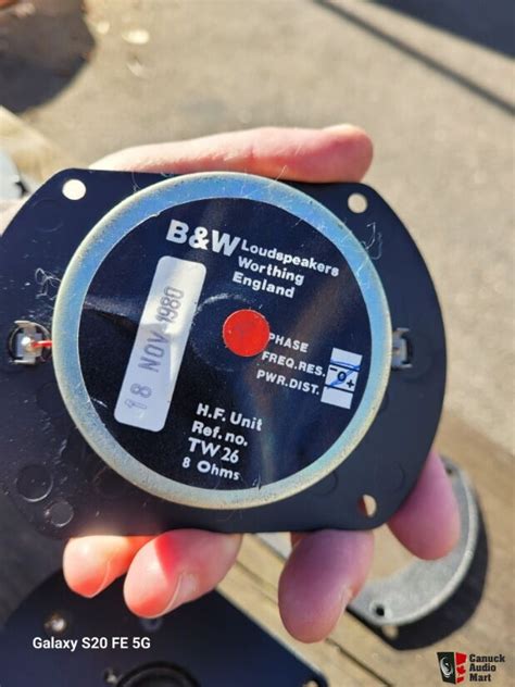 bandw dm11 parts read carrefully photo 4974160 us audio mart