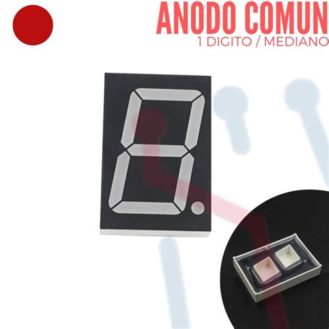 Display Ánodo Común 1 Digito 1 8