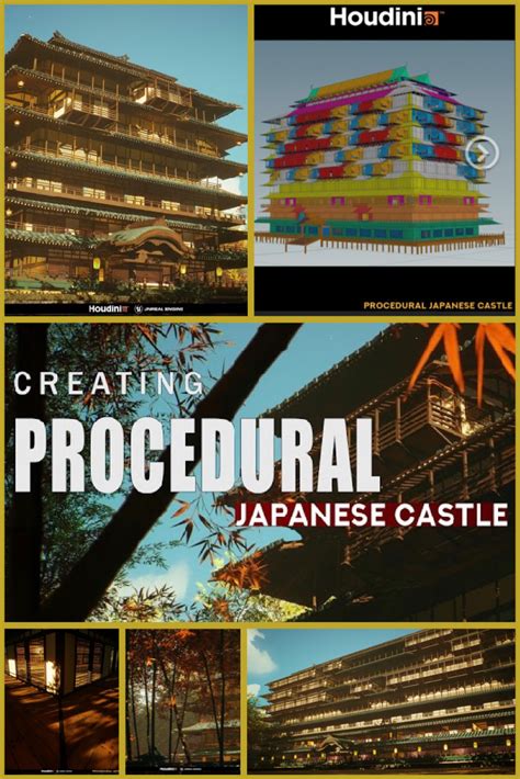 In This Tutorial You Will Learn How To Create A Procedural Japanese Castle Generation Tool In