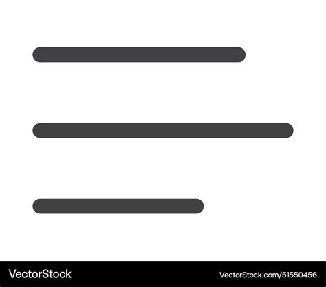 hamburger menu icon buttons for website ui vector image