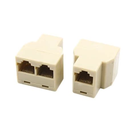 Rj45 3 웨이 네트워크 케이블 분배기 Rj45 여성 2 Rj45 Lan 이더넷 케이블 분배기 커플러 확장기 Buy