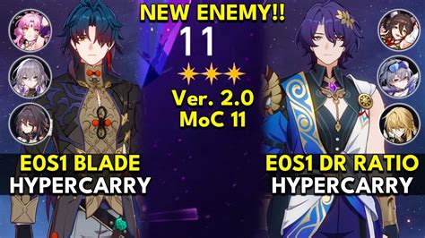 New Moc 11 E0s1 Blade And E0s1 Dr Ratio Memory Of Chaos Floor 11 3