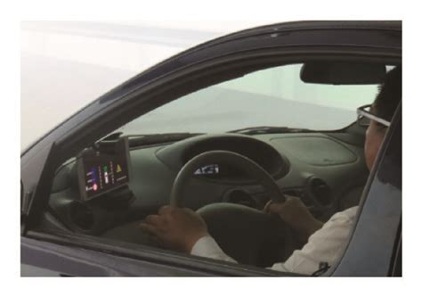 Driving Experiment Of Vehicle Connected Environment Download Scientific Diagram