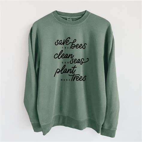 Bees Seas Trees Typography Because Tees