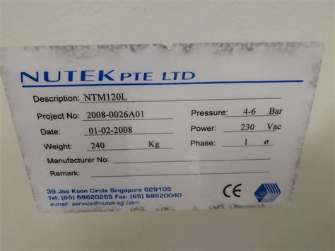 Nutek Multi Magazin Line Loader NTM120L Serial Nr 2008 0026A01 SMT Xtra