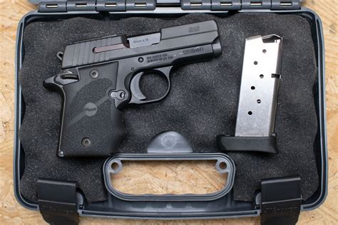 Sig Sauer P938 Sas 9mm Used Trade In Pistol Wmanual Safety Case Ft