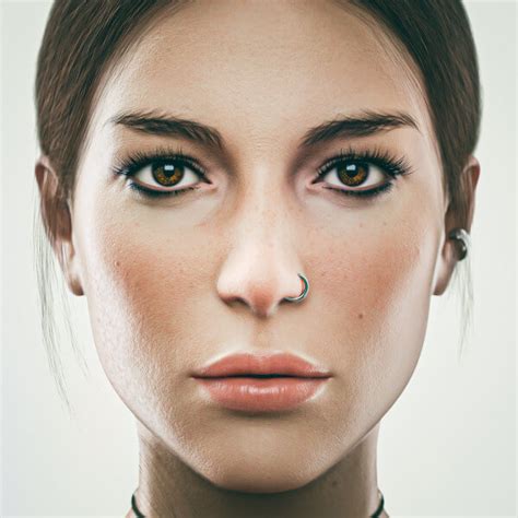 Lara Croft 3d Render Renderhub Gallery