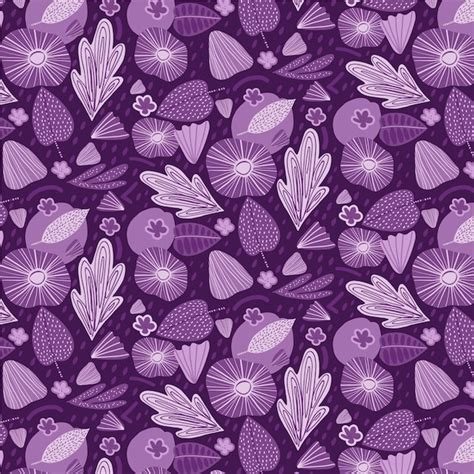 free vector hand drawn monochromatic pattern