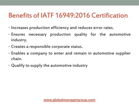 PPT Presentation On IATF 16949 Documentation PPTX