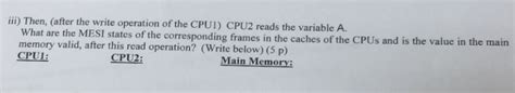 Solved In A Symmetric Multiprocessor Smp System With A