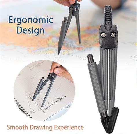 Maths Set Geometry Set Compass Set 8 Pieces School Supplies Drawing Compass Protractor Set