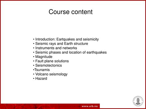 Ppt Introduction To Seismology Powerpoint Presentation Free Download
