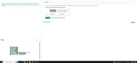 Solved The Slider Block Moves With A Velocity Of VB Ft S Chegg
