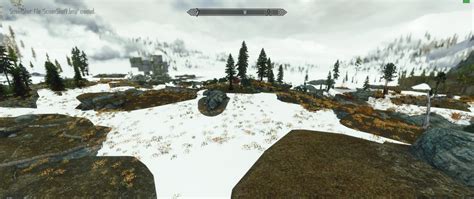 debug missing terrain objects around whiterun skyrimmods