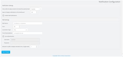 Configuring Notifications