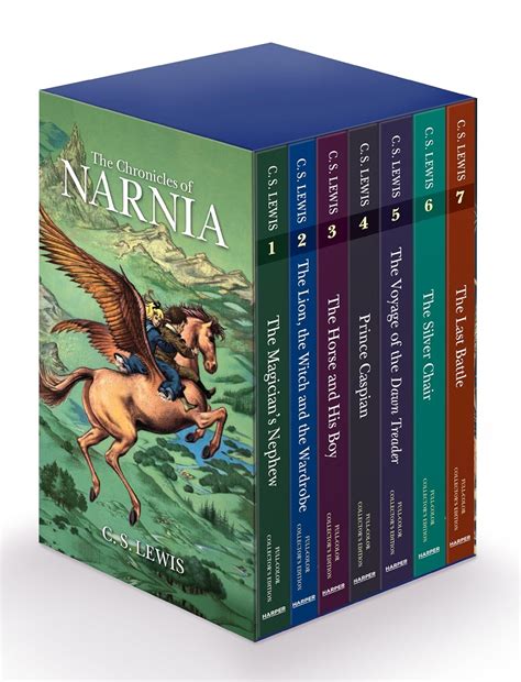 The Chronicles Of Narnia Box Set Full Color Collectors
