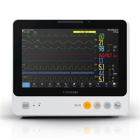 Moniteur Patient N10 Ecg 512 Dérivations Comen Un Défi Pour La Vie