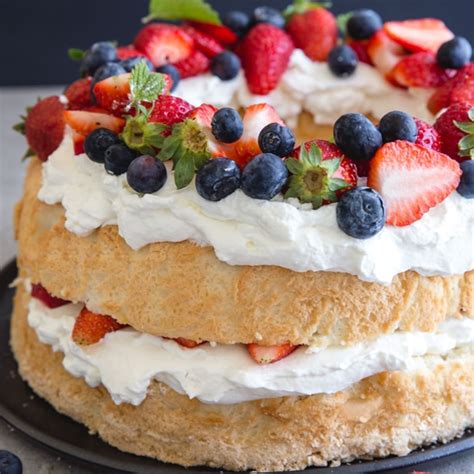 Homemade Angel Food Cake