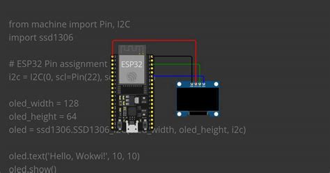 Micropython On Wokwi Online Esp32 Stm32 Arduino Simulator