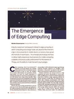 The Emergence Of Edge Computing The Emergence Of Edge Computing Pdf PDF PRO