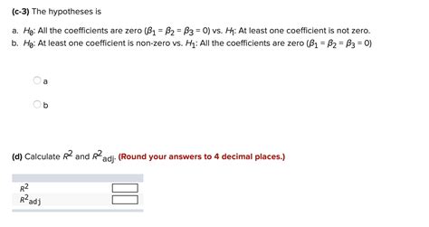 solved refer to the anova table for this regression source
