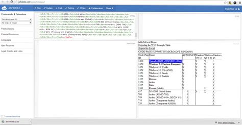 Excel Spreadsheet To Html Table Pertaining To Export Html Table Data To Excel Using Javascript