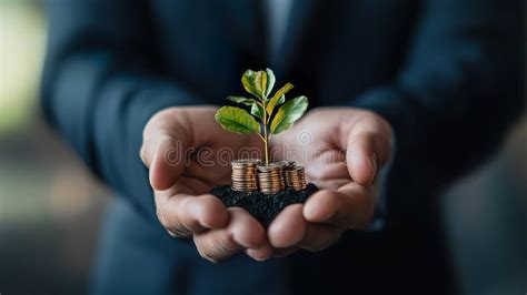 Process To Increase Productivity Concept Businessman Holding Productivity Icon On Virtual