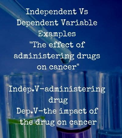 Independent Vs Dependent Variable Examples Elimu Centre