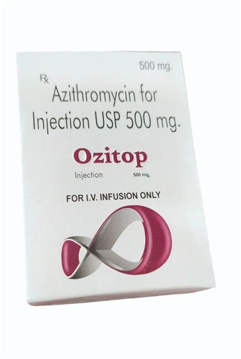 Azithromycin Injection Usp 500mg At ₹ 2000 Piece In Pimpri Chinchwad