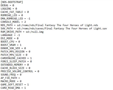 Can T Load Save File Ff The Heroes Of Light Issue Ds Homebrew Nds Bootstrap Github