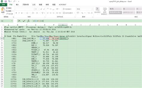 Xilinx 内部io延时导入allegoxilinx 管脚内部延迟 Csdn博客