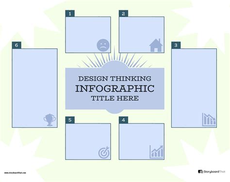 Corporate Design Thinking Infographic Template 2