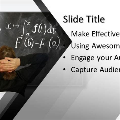 University Mathematics Ppt Template Employee Onboarding Template