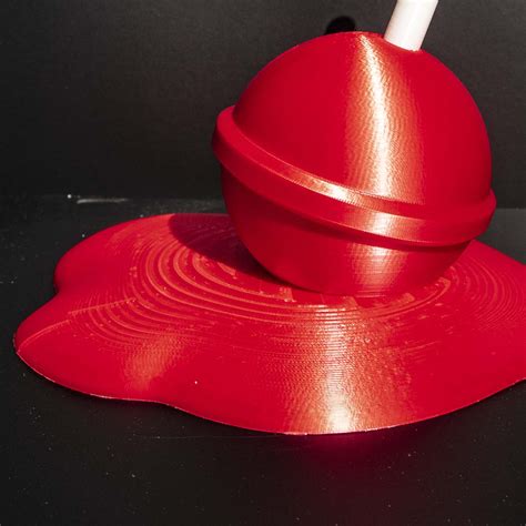 🫠 Melting Lollipop Aucun Support・fichier 3d Pour ・cults
