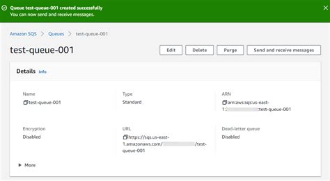 how to create an amazon sqs queue and test with amazon sns kernel talks